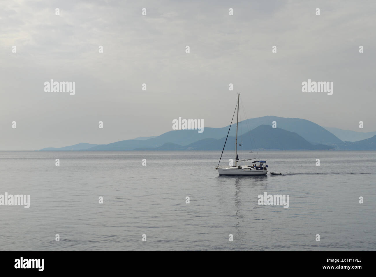 Grey day at the sea hi-res stock photography and images - Alamy