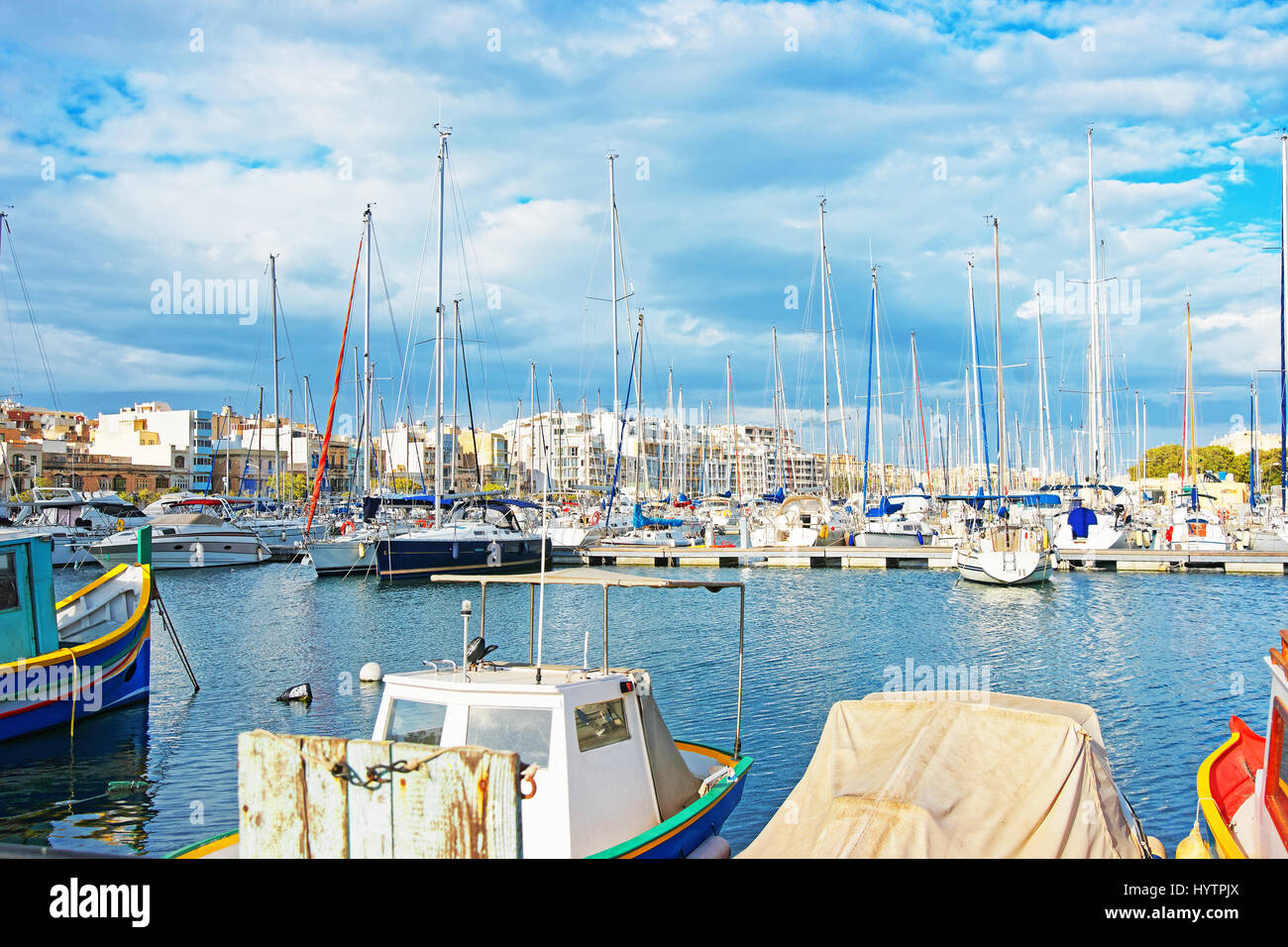 Msida marina hi-res stock photography and images - Alamy