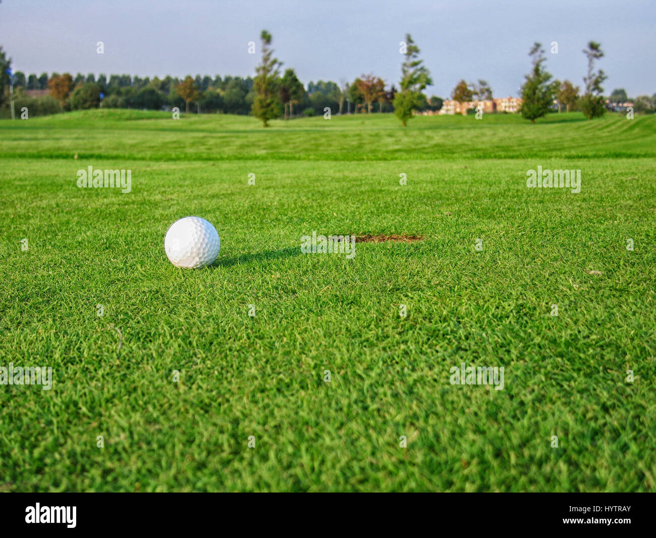 Closeup putter golf ball near hi-res stock photography and images - Alamy