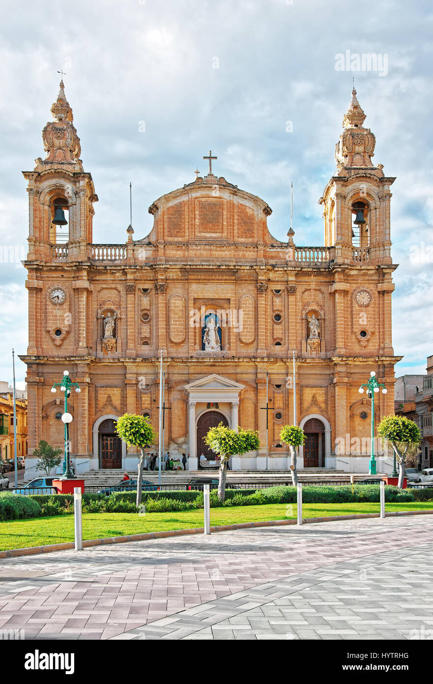 Msida parish church hi-res stock photography and images - Alamy