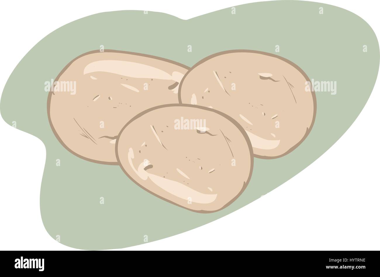 Boiling potatoes Stock Vector Images - Alamy