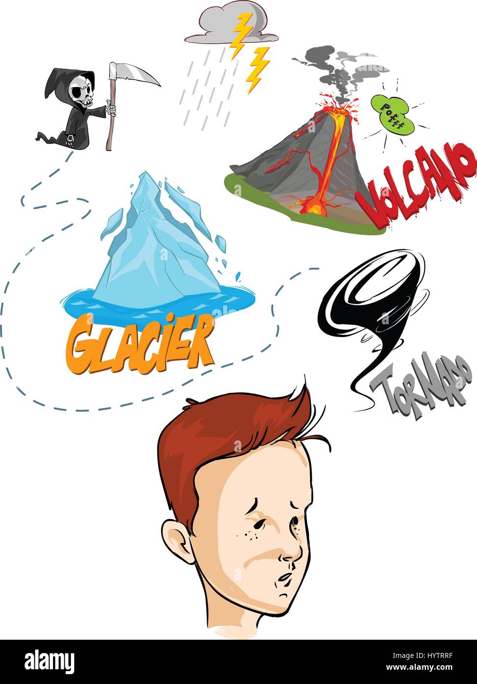vector illustration of a disasters Stock Vector Image & Art - Alamy