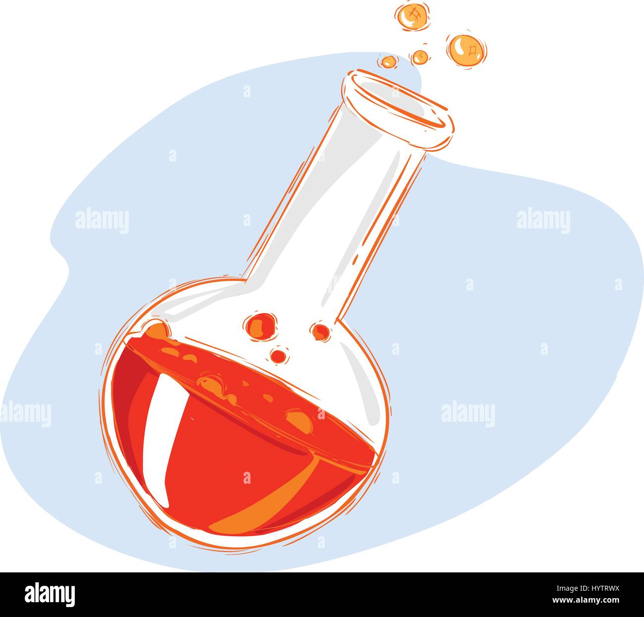 vector illustration of a Chemical test tubes Stock Vector Image & Art ...