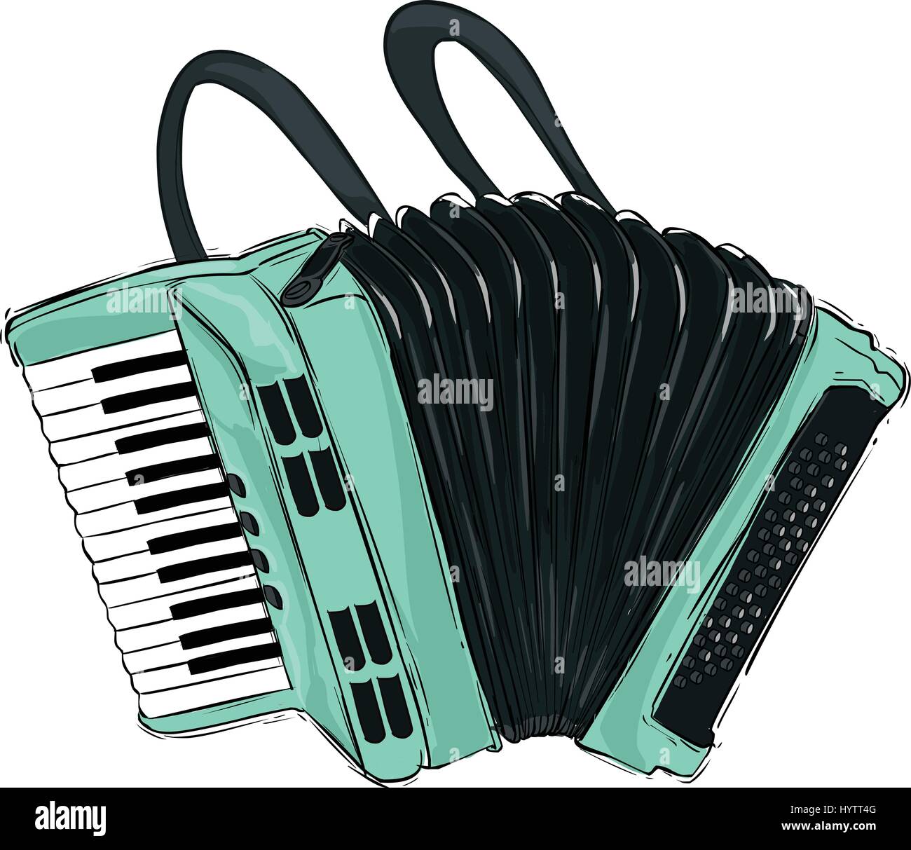 Accordion vector vectors hi-res stock photography and images - Alamy