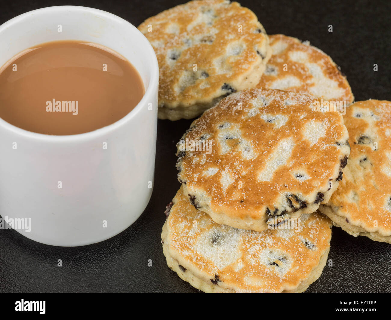 Baked Fruit Welsh Cakes Stock Photo - Alamy