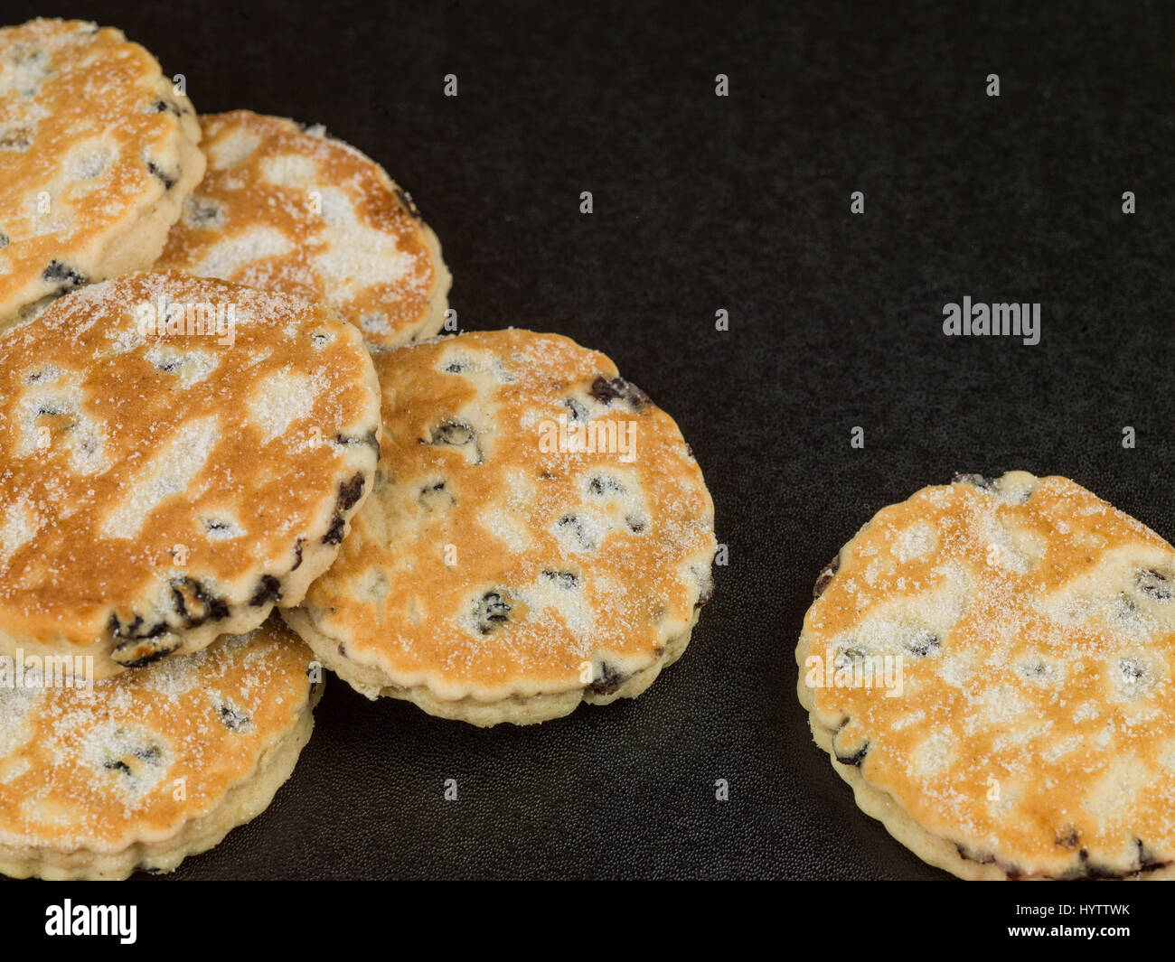 Baked Fruit Welsh Cakes Stock Photo - Alamy