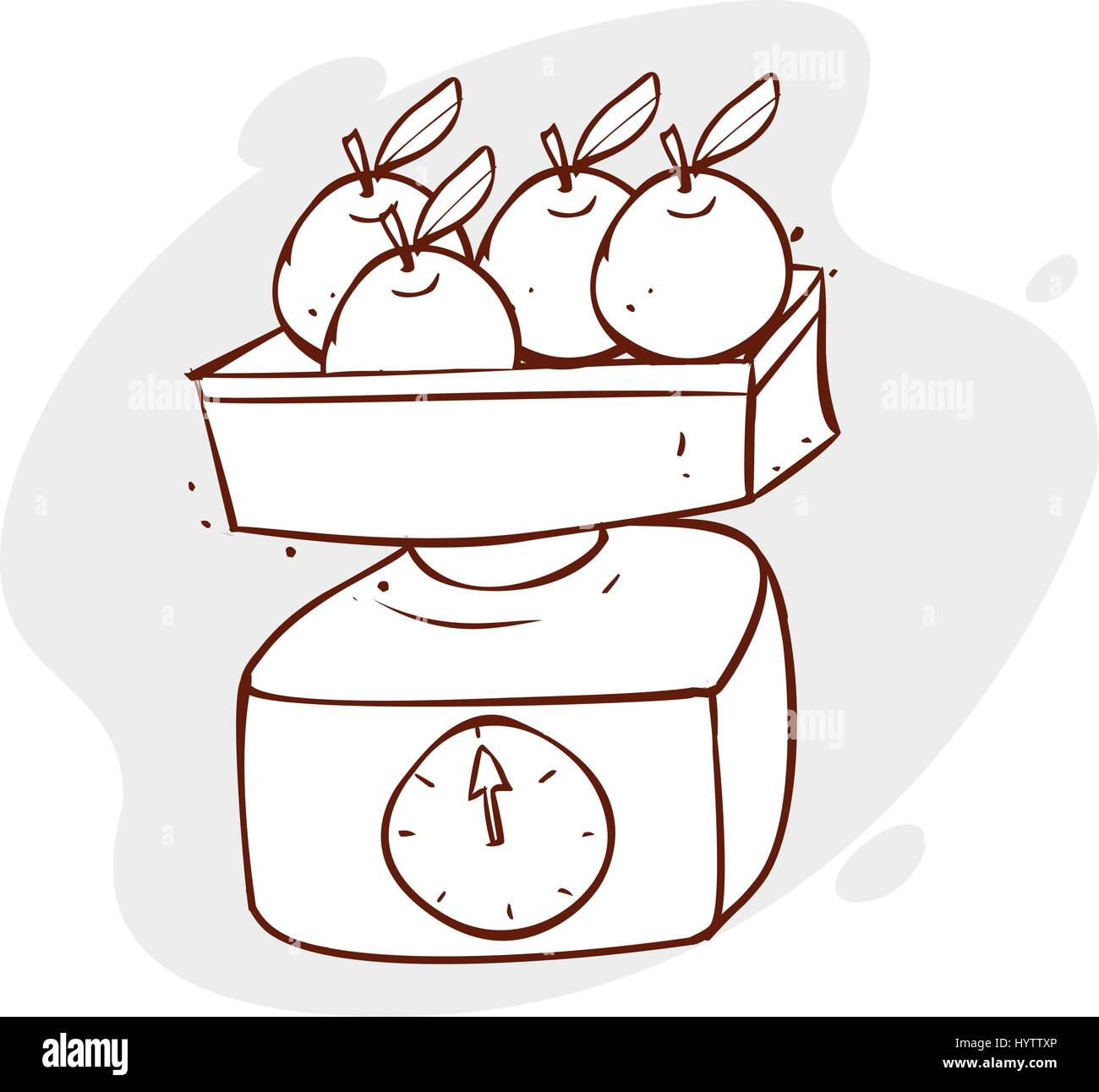 Weighing scale vector vectors hi-res stock photography and images - Alamy