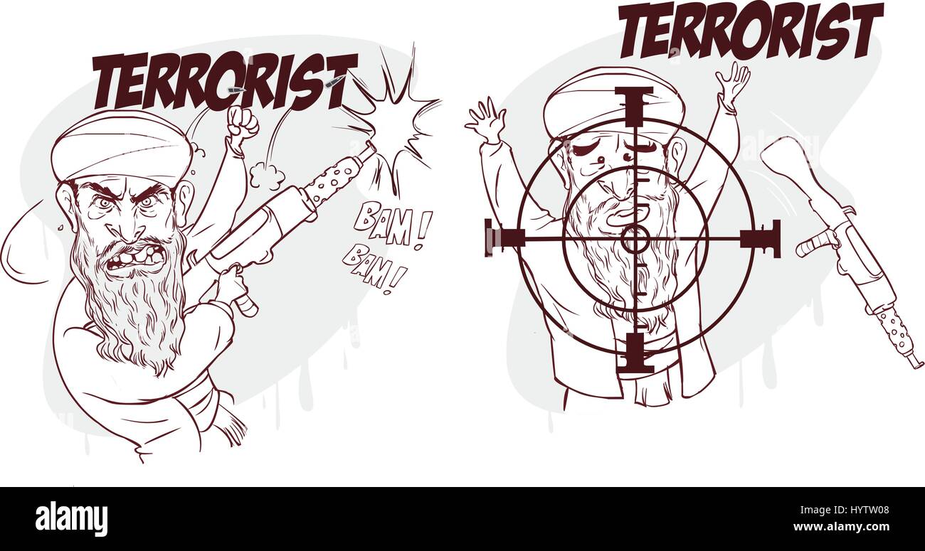 Terrorism concept world terror – Stock Illustration Stock Vector Image ...