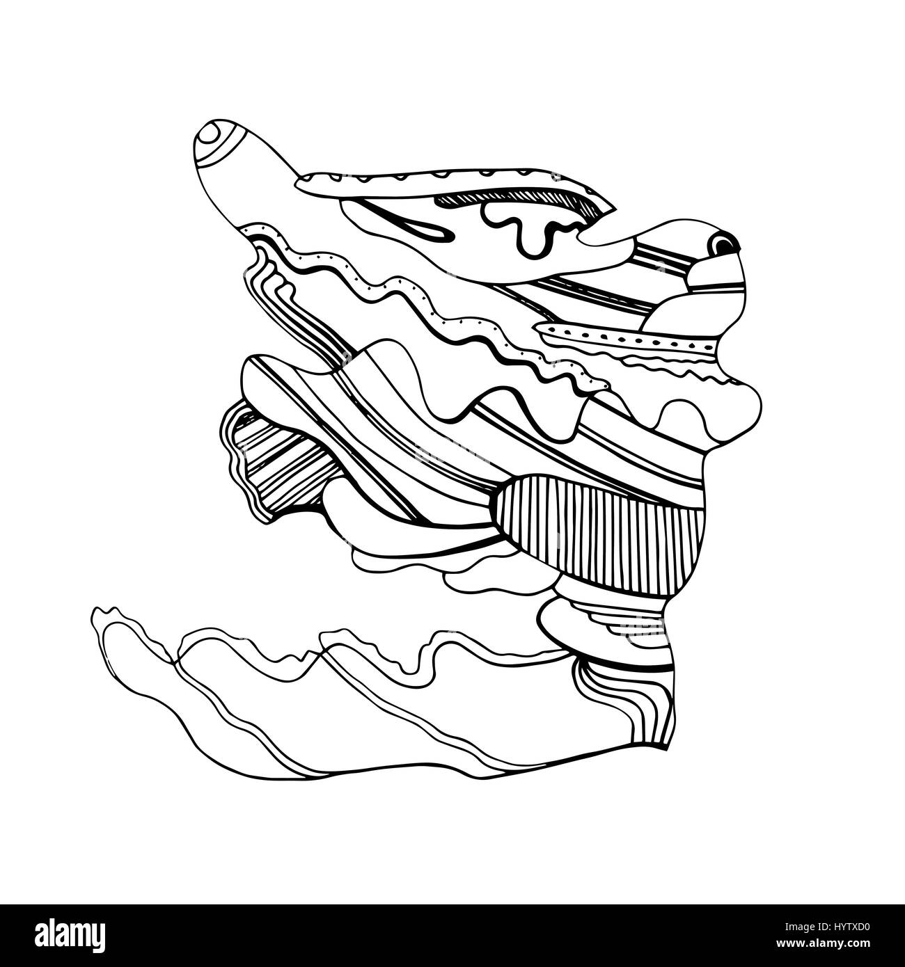 Creative fashion Black and White Stock Photos & Images - Alamy