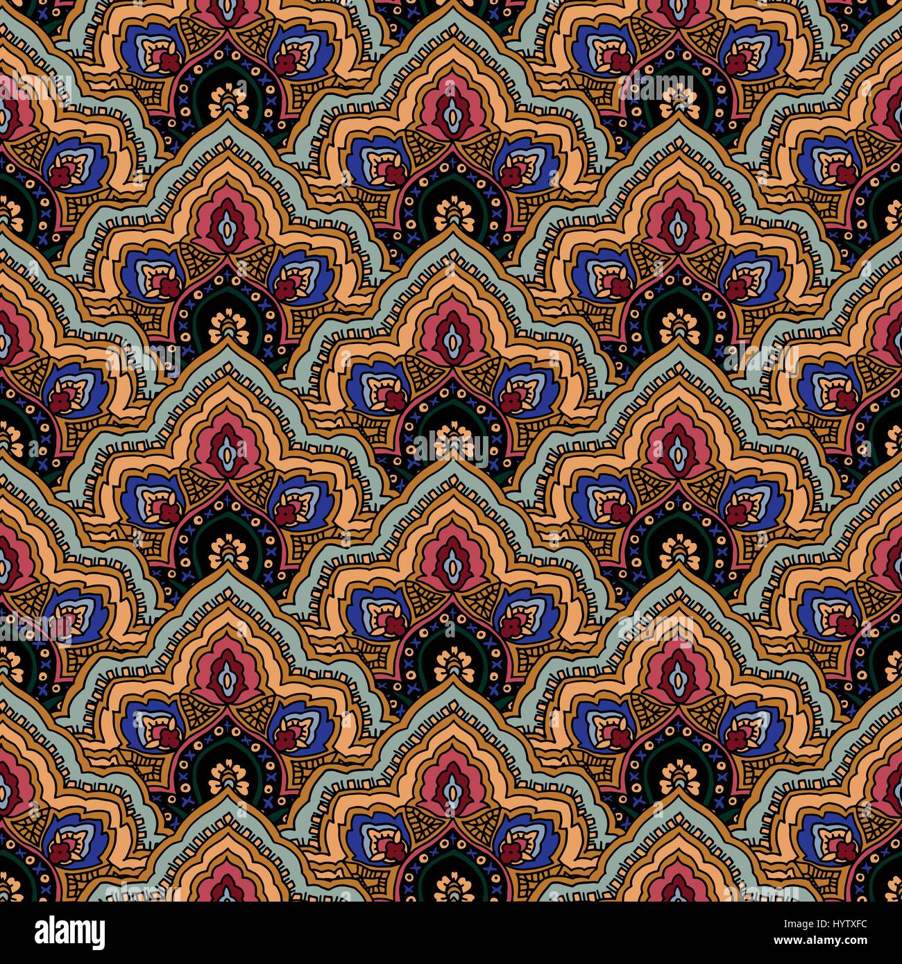 Antique paisley Stock Vector Images - Alamy