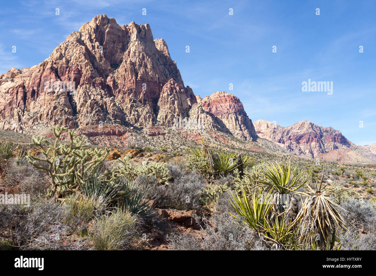 High Desert Valley Stock Photo - Alamy