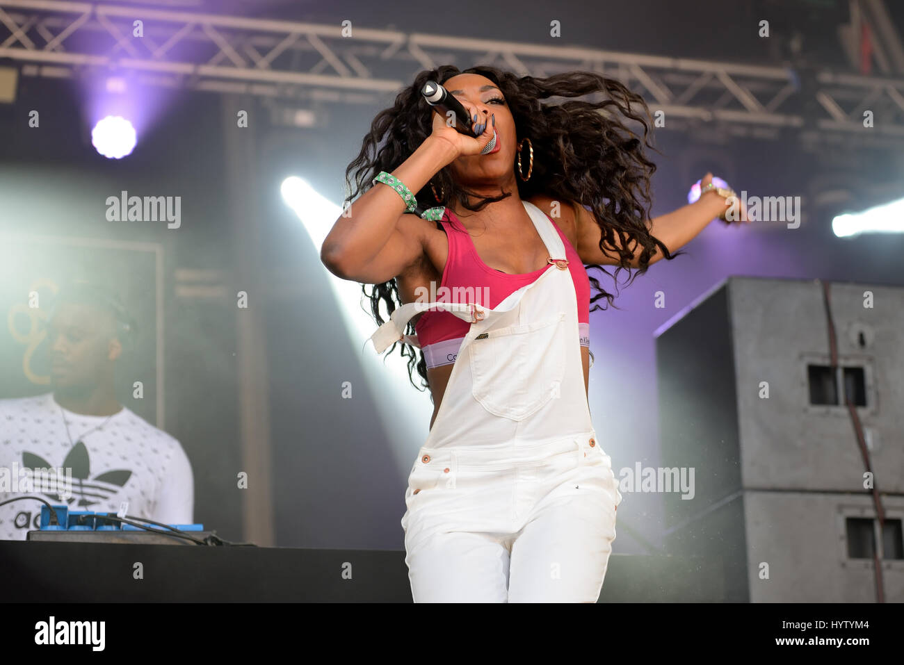 BARCELONA - JUN 16: Lady Leshurr (rapper, singer and producer) performs ...