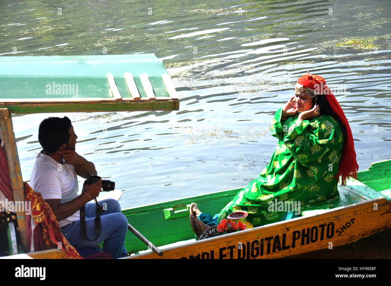 Kashmir, Modeling Photoshoot, Dal Lake, Paradise on the Earth, (Photo ...