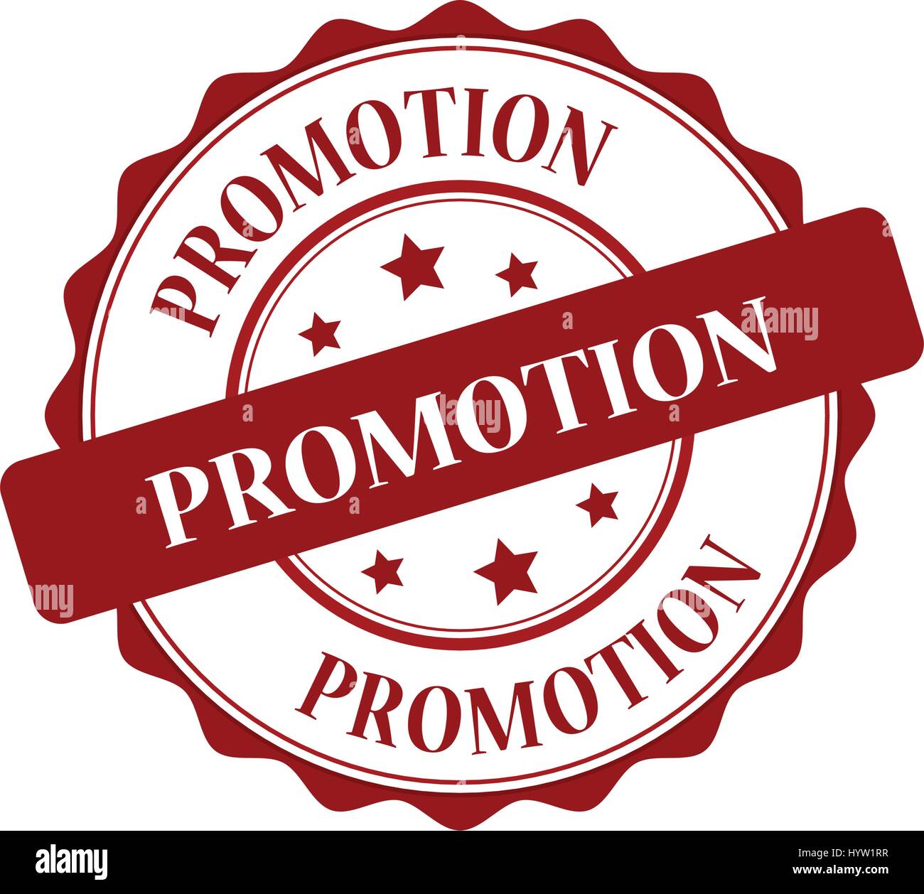 Promotion stamp illustration Stock Vector Image & Art - Alamy