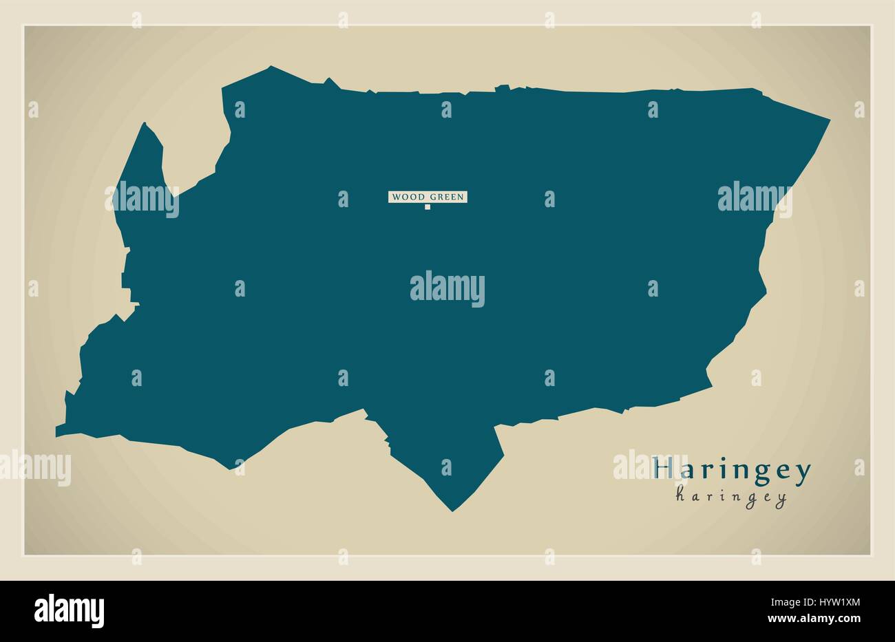 London borough of haringey Stock Vector Images - Alamy