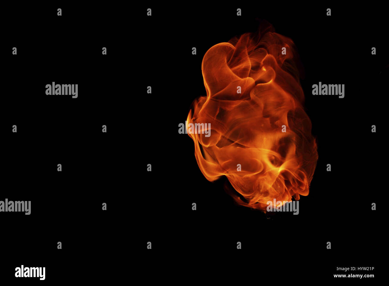 Blaze of Fire Stock Photo - Alamy