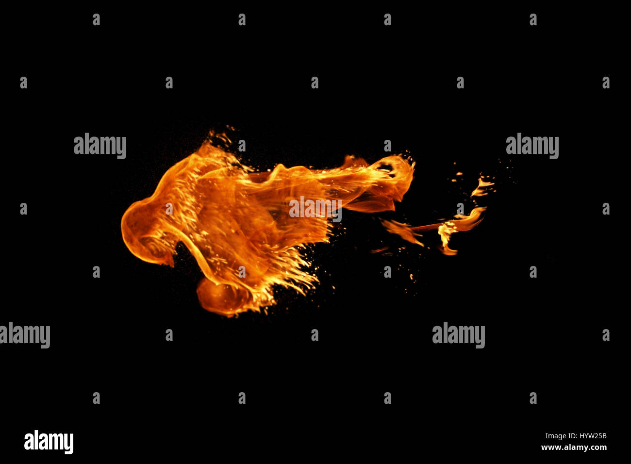 Blaze of Fire Stock Photo - Alamy
