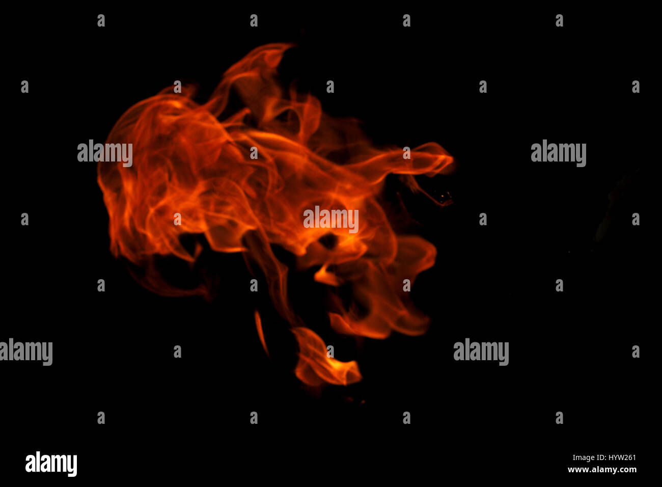 Blaze of Fire Stock Photo - Alamy