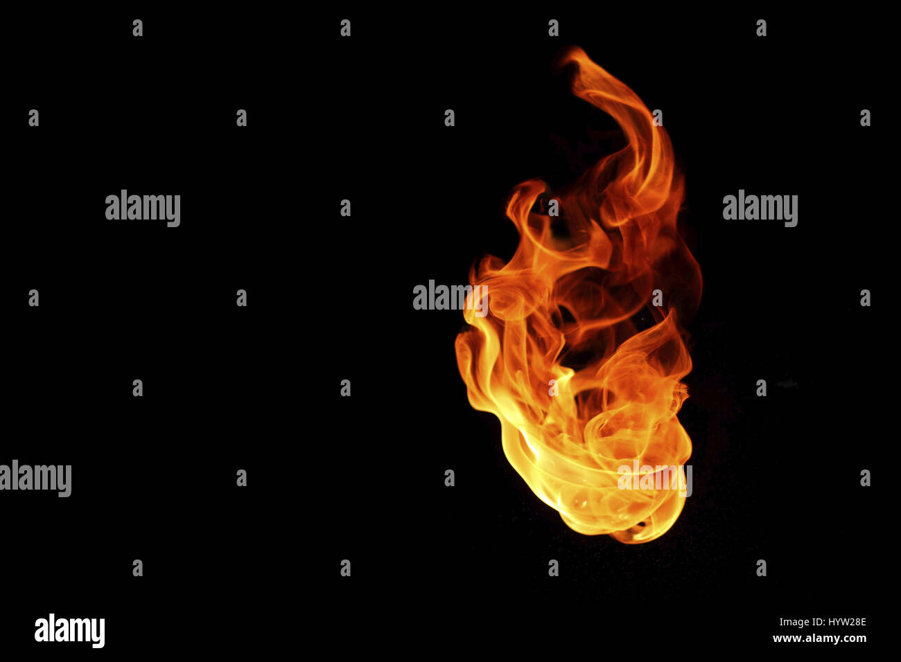 Blaze of Fire Stock Photo - Alamy