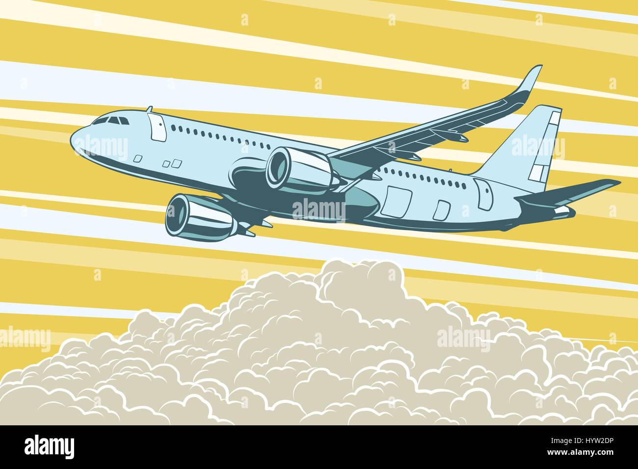 Comic speed clouds cartoon hi-res stock photography and images - Alamy