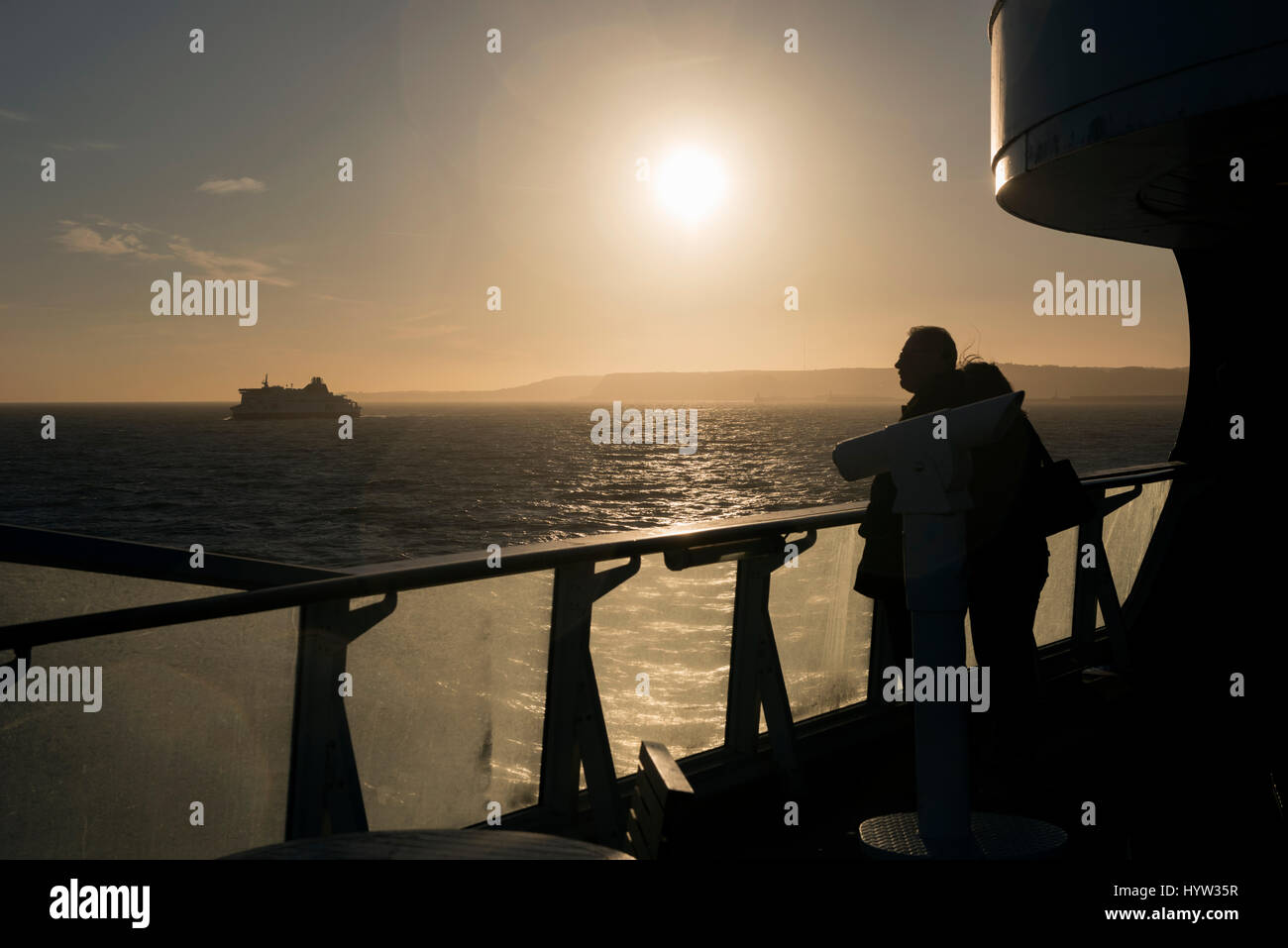 White cliffs of dover sunset hi-res stock photography and images - Alamy