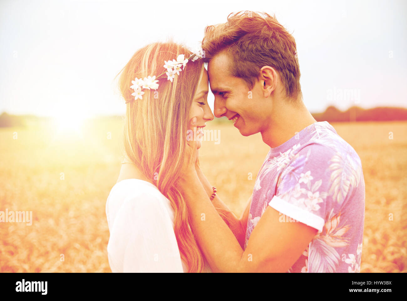 Hippie Couple Stock Photos & Hippie Couple Stock Images - Alamy