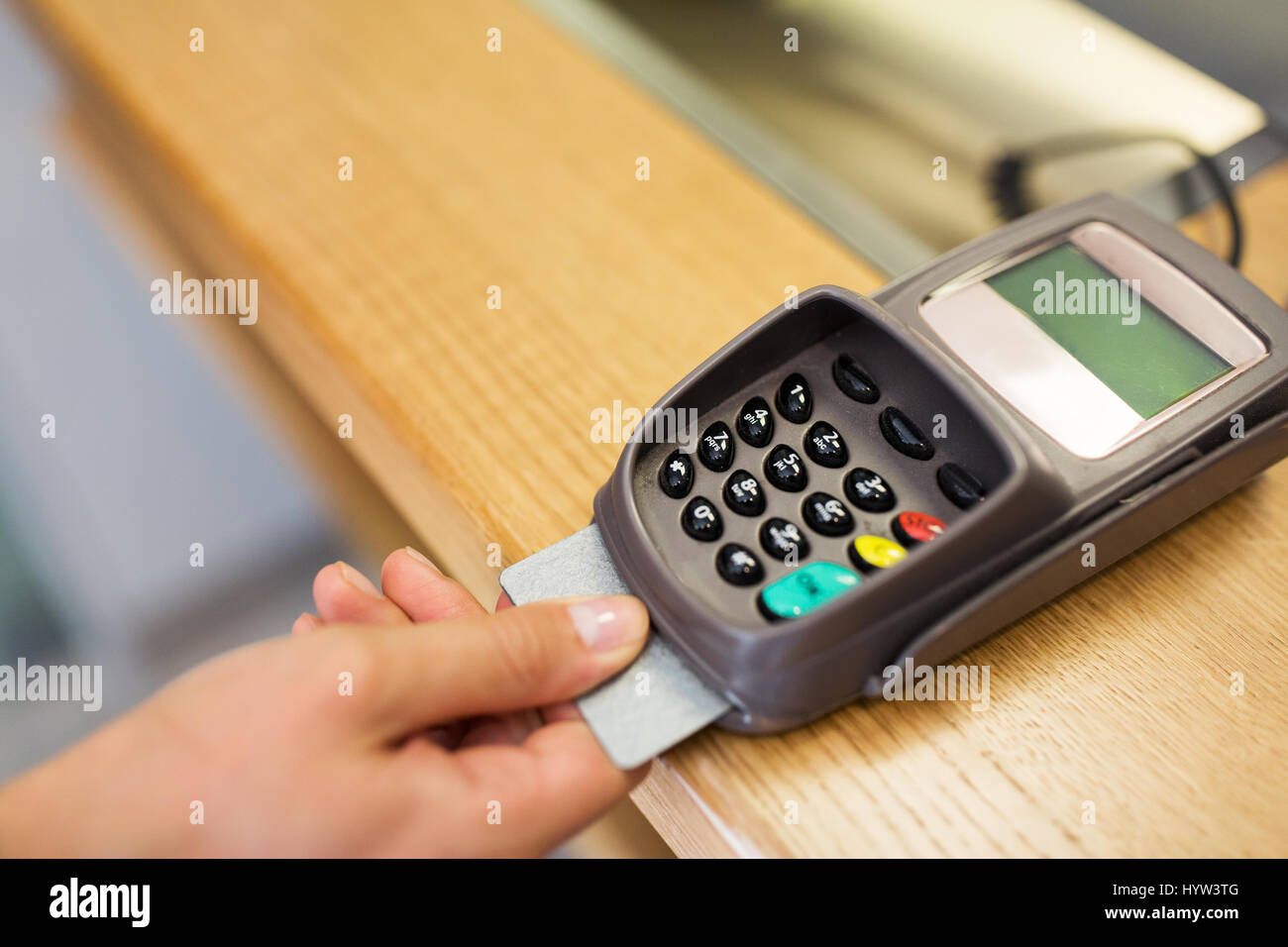 Hand terminal hi-res stock photography and images - Alamy
