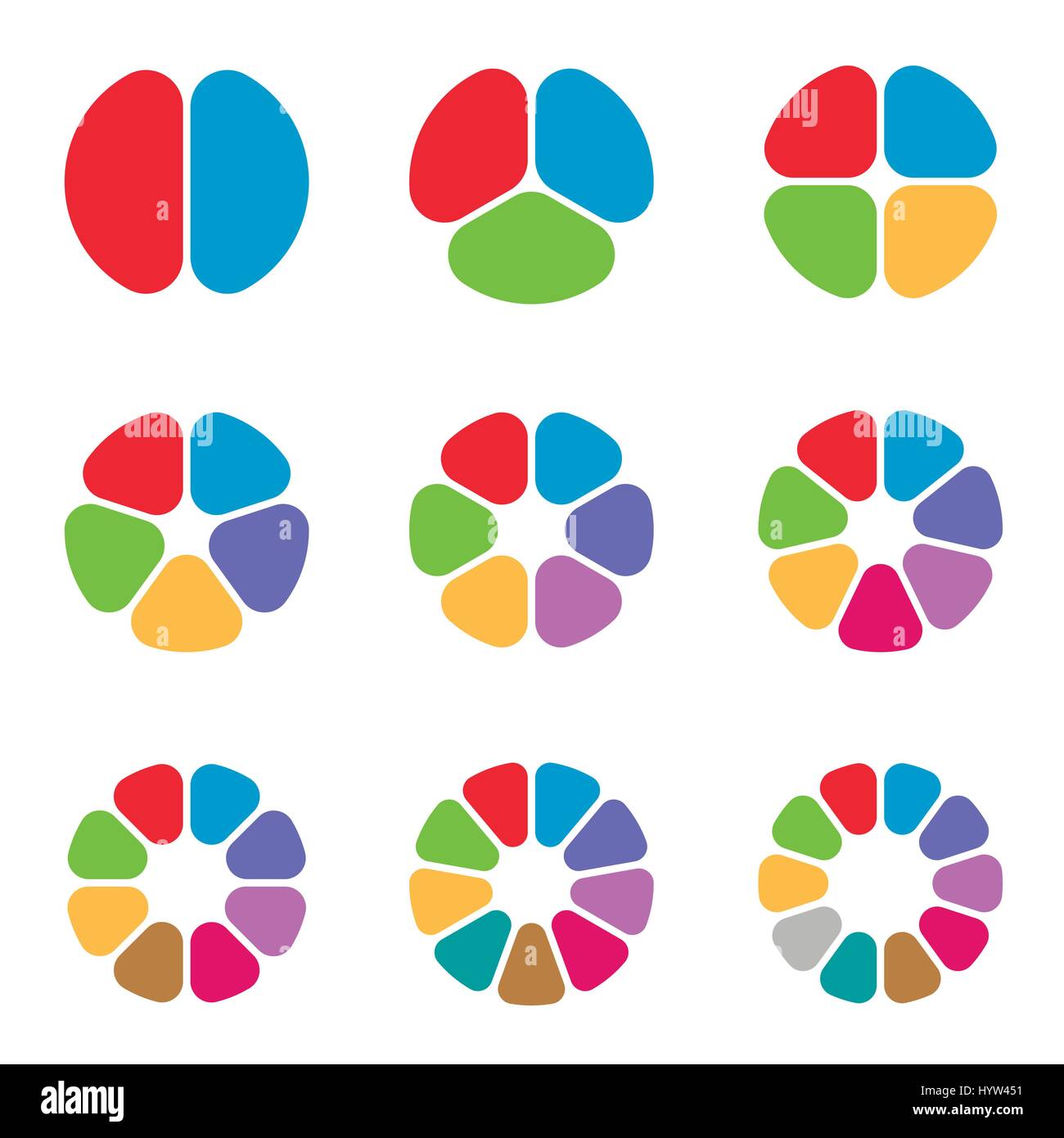 Circle segment hi-res stock photography and images - Alamy