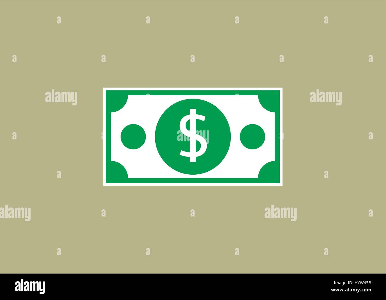 Dollar paper banknote Stock Vector Image & Art - Alamy