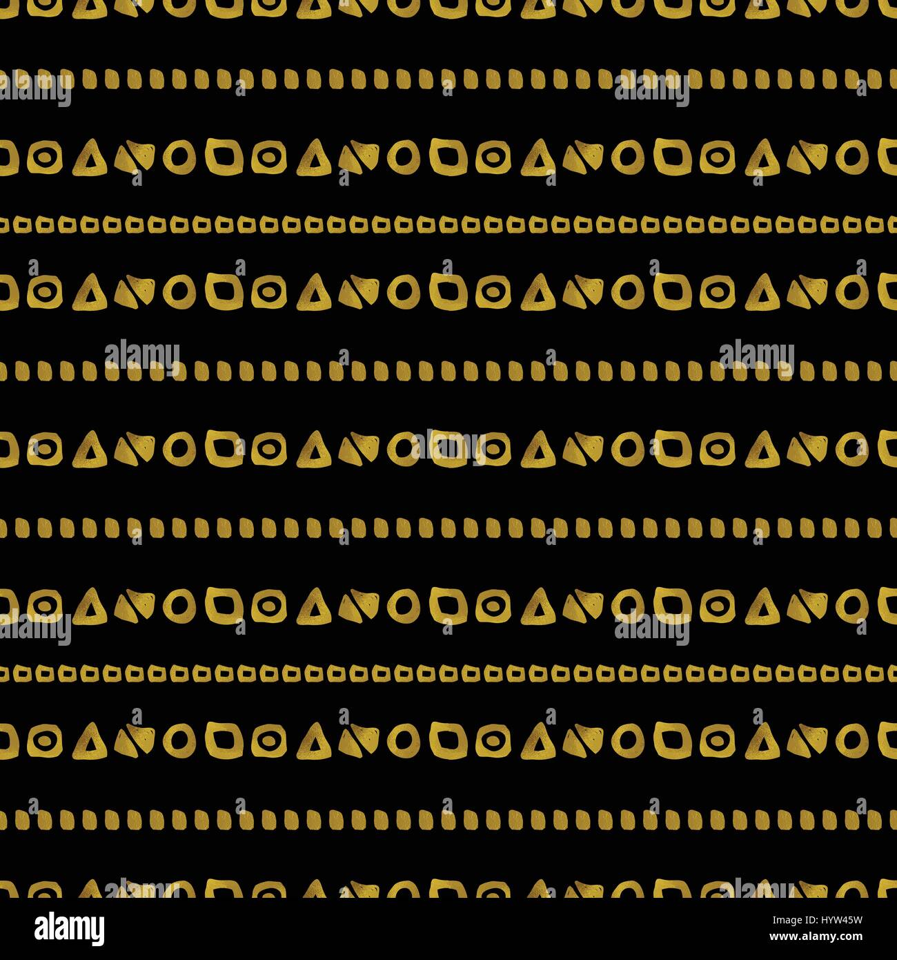 Geometric black and gold seamless pattern Stock Vector Image & Art - Alamy