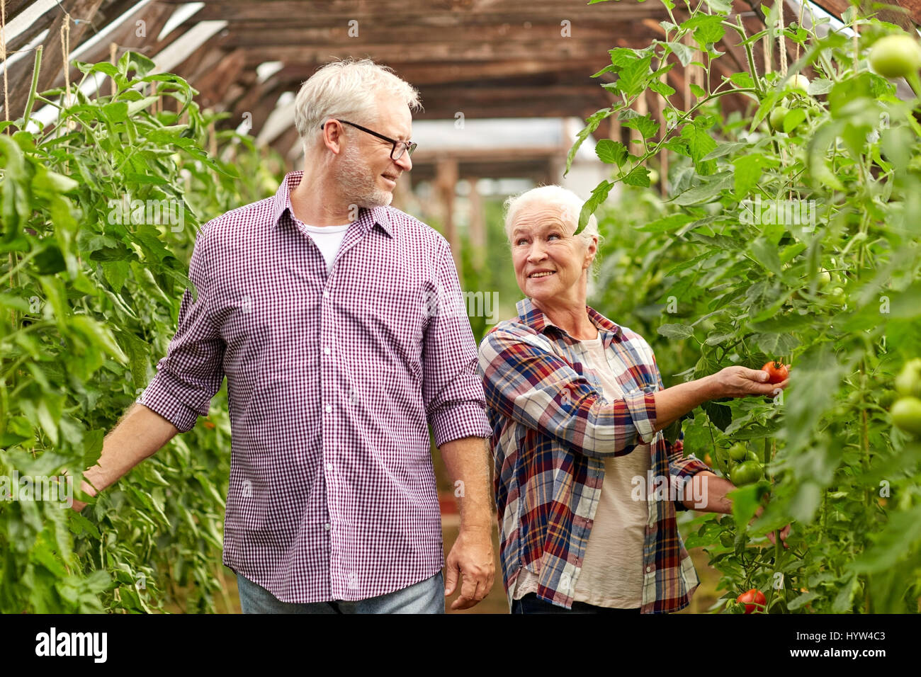 Old farming couple hi-res stock photography and images - Alamy