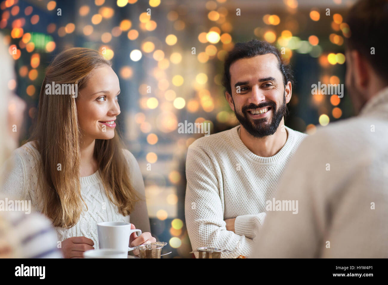 Drinking tea friends hi-res stock photography and images - Alamy