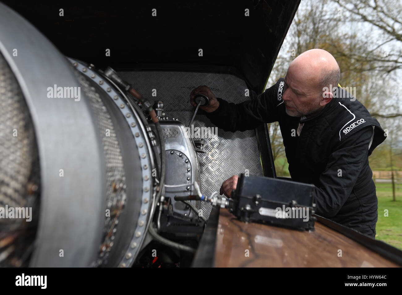 Matt McKeown with his converted 1992 Ford Cardinal hearse 'Dead Quick ...