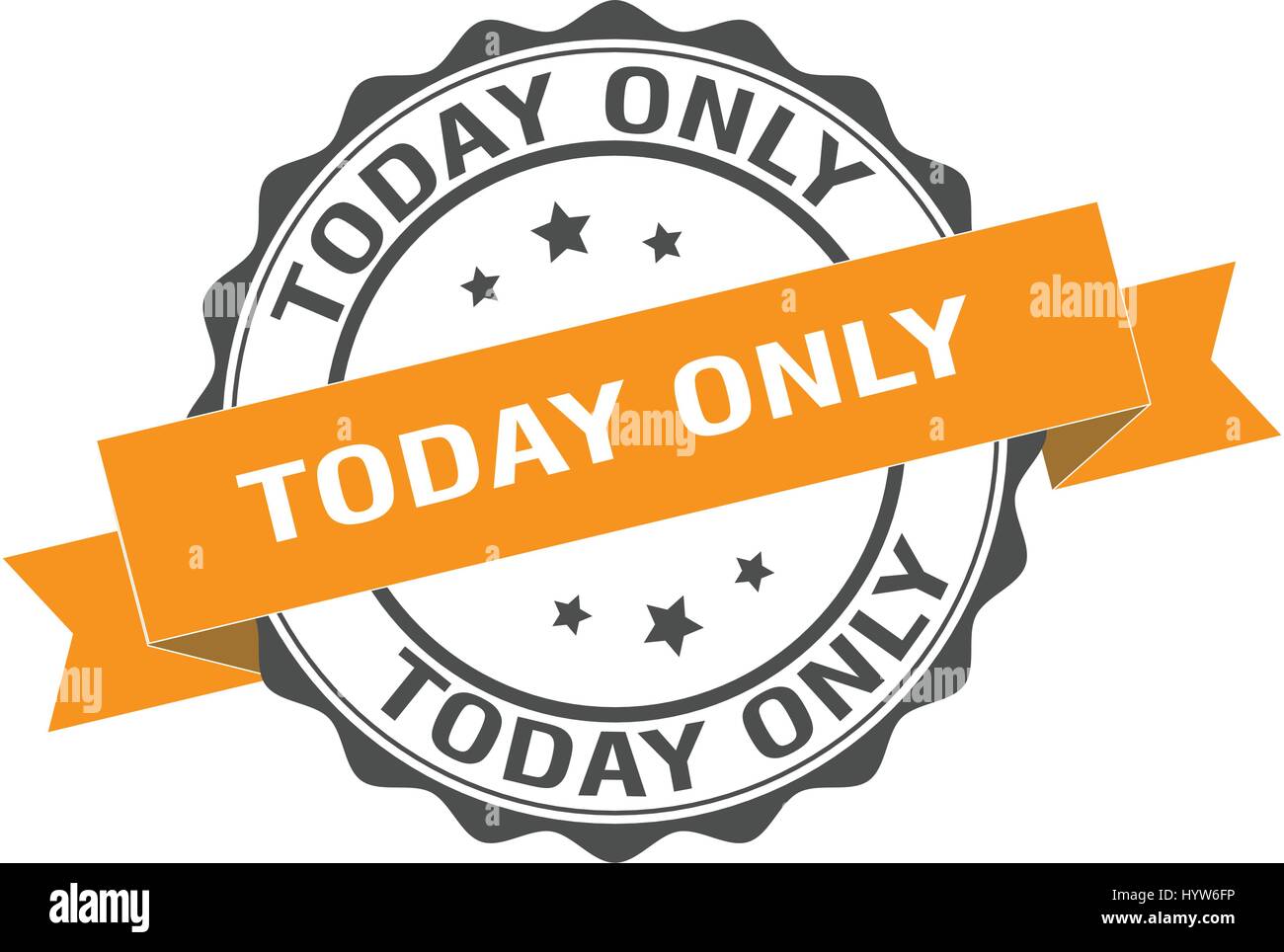 Only today badge hi-res stock photography and images - Alamy