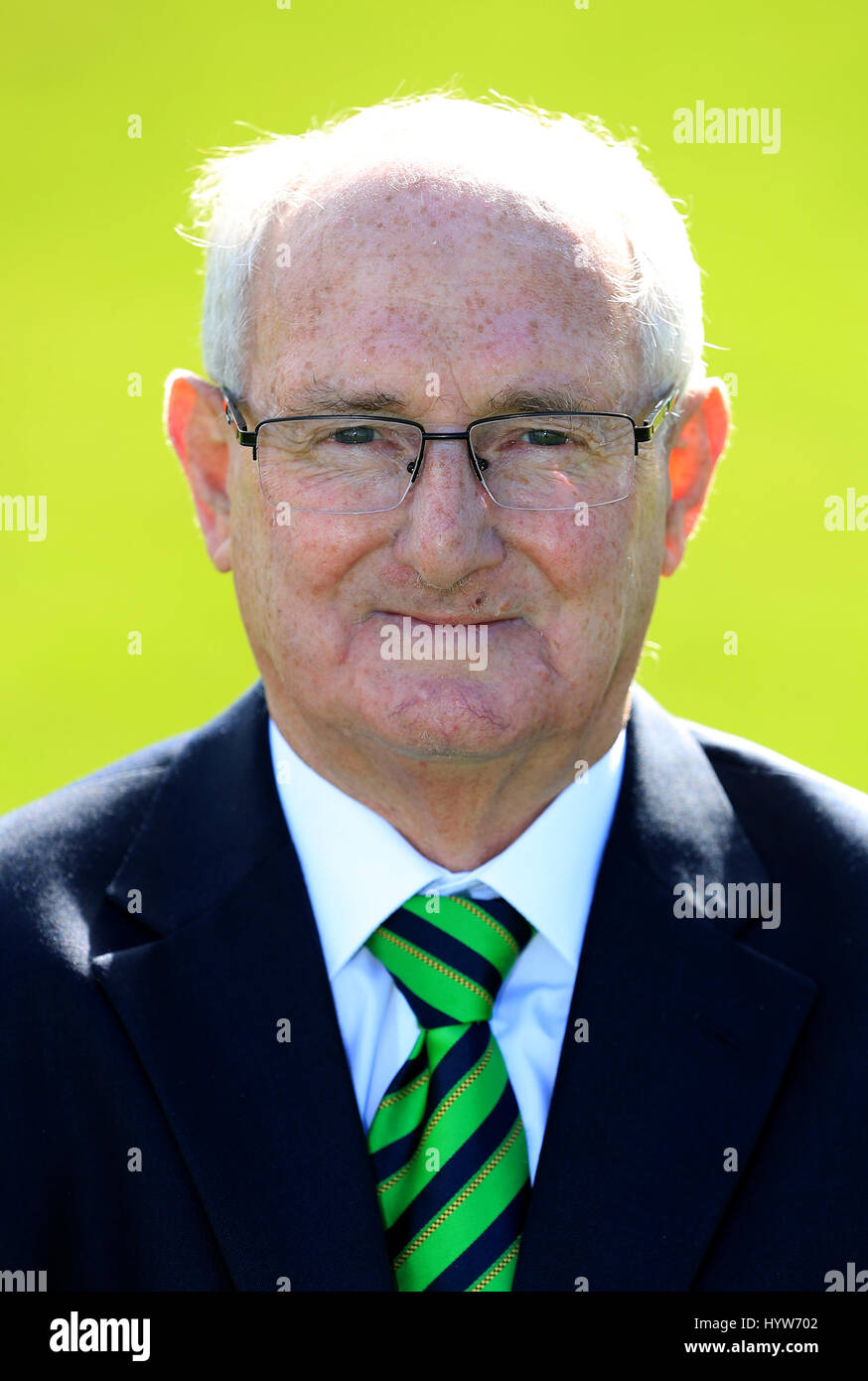 Roger Marshall, First XI scorer Stock Photo - Alamy