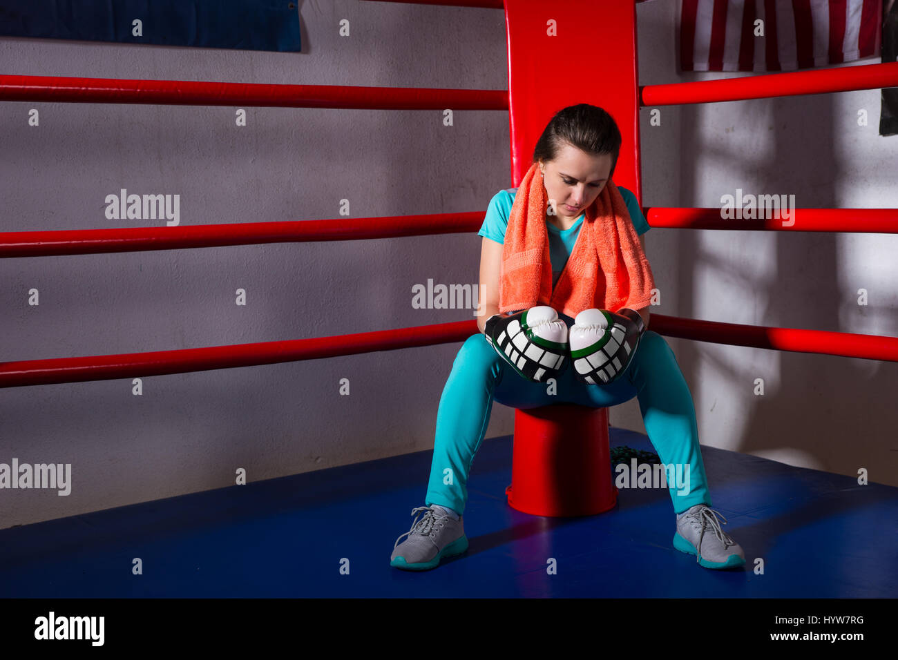 Boxing ring towel hi-res stock photography and images - Alamy