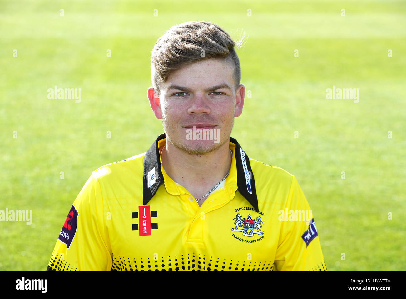 Gloucestershire's Brandon Gilmour during the media day at The ...