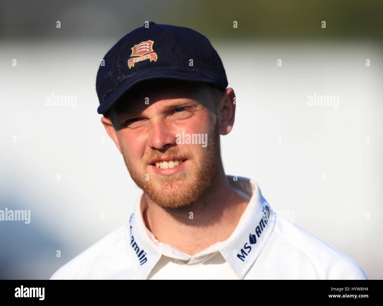 Essex's Jamie Porter during day one of the Specsavers County Cricket ...