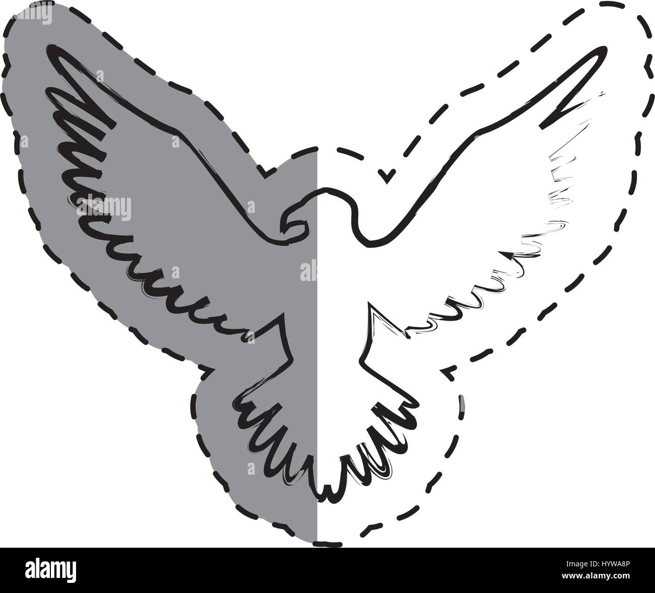 eagle american emblem icon vector illustration design Stock Vector ...