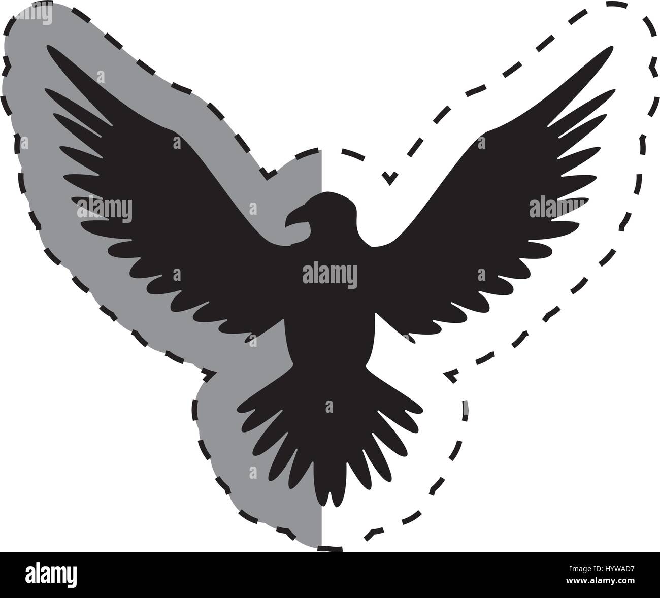 Imperial american eagle Stock Vector Images - Alamy