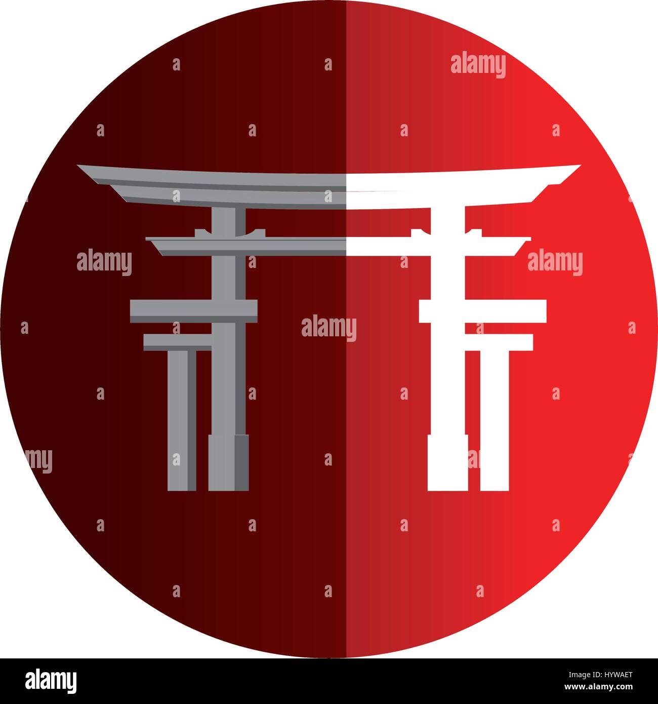 portal japanese culture icon vector illustration design Stock Vector ...