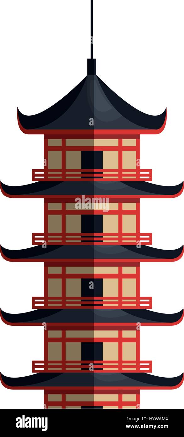 Castle japanese Stock Vector Images - Alamy