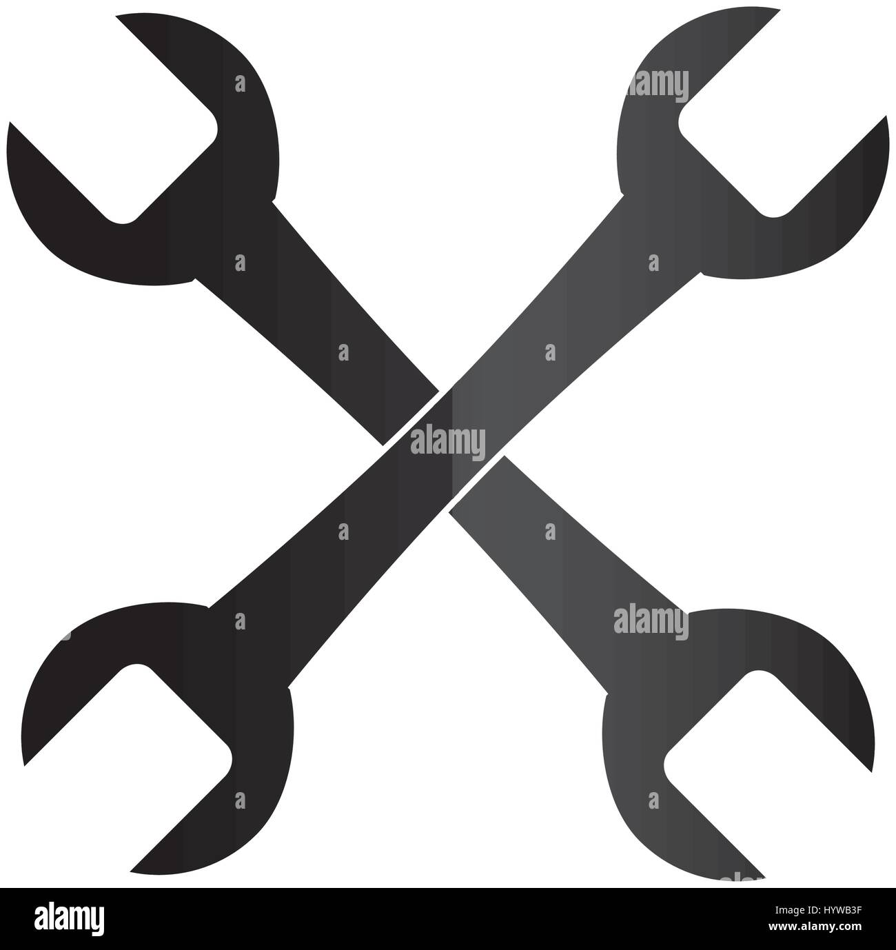 wrench key tool icon vector illustration design Stock Vector Image ...