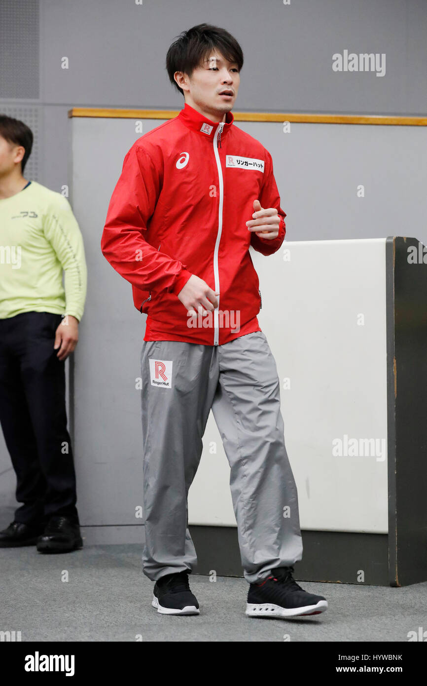 Tokyo Metropolitan Gymnasium, Tokyo, Japan. 6th Apr, 2017. Kohei ...