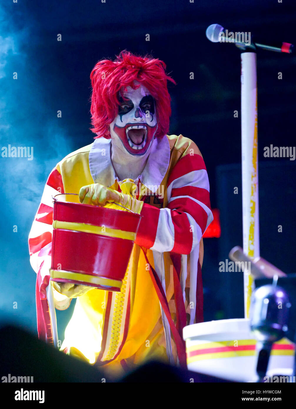 Las Vegas, USA. 6th Apr, 2017. Ronald Osborne the frontman of Mac ...