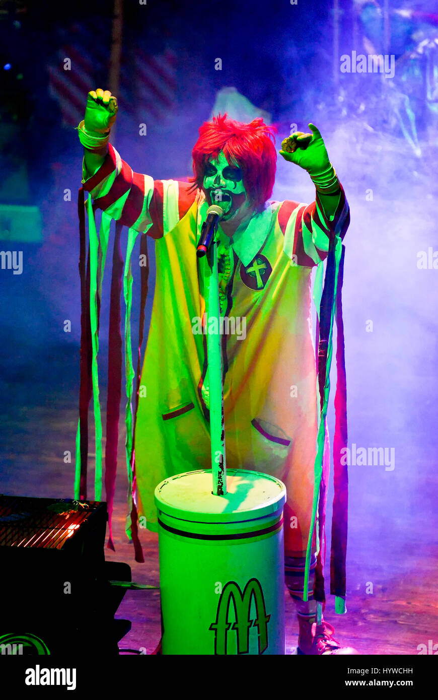 Las Vegas, USA. 6th Apr, 2017. Ronald Osborne the frontman of Mac ...