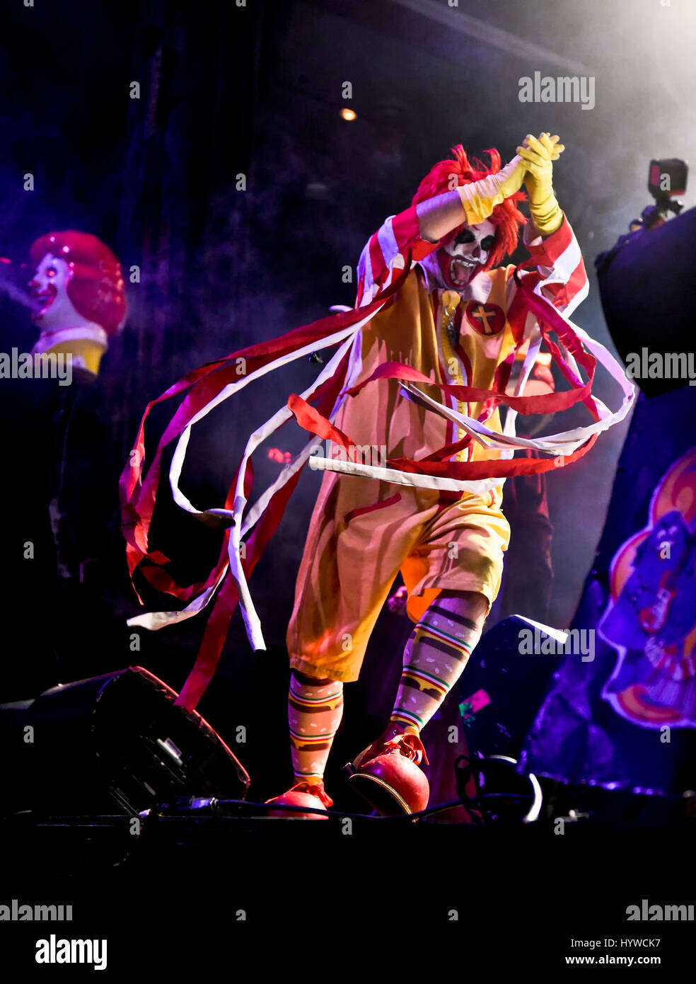 Las Vegas, USA. 6th Apr, 2017. Ronald Osborne the frontman of Mac ...