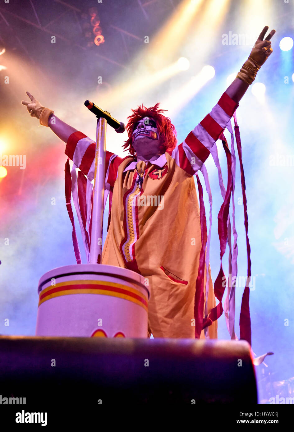 Las Vegas, USA. 6th Apr, 2017. Ronald Osborne the frontman of Mac ...