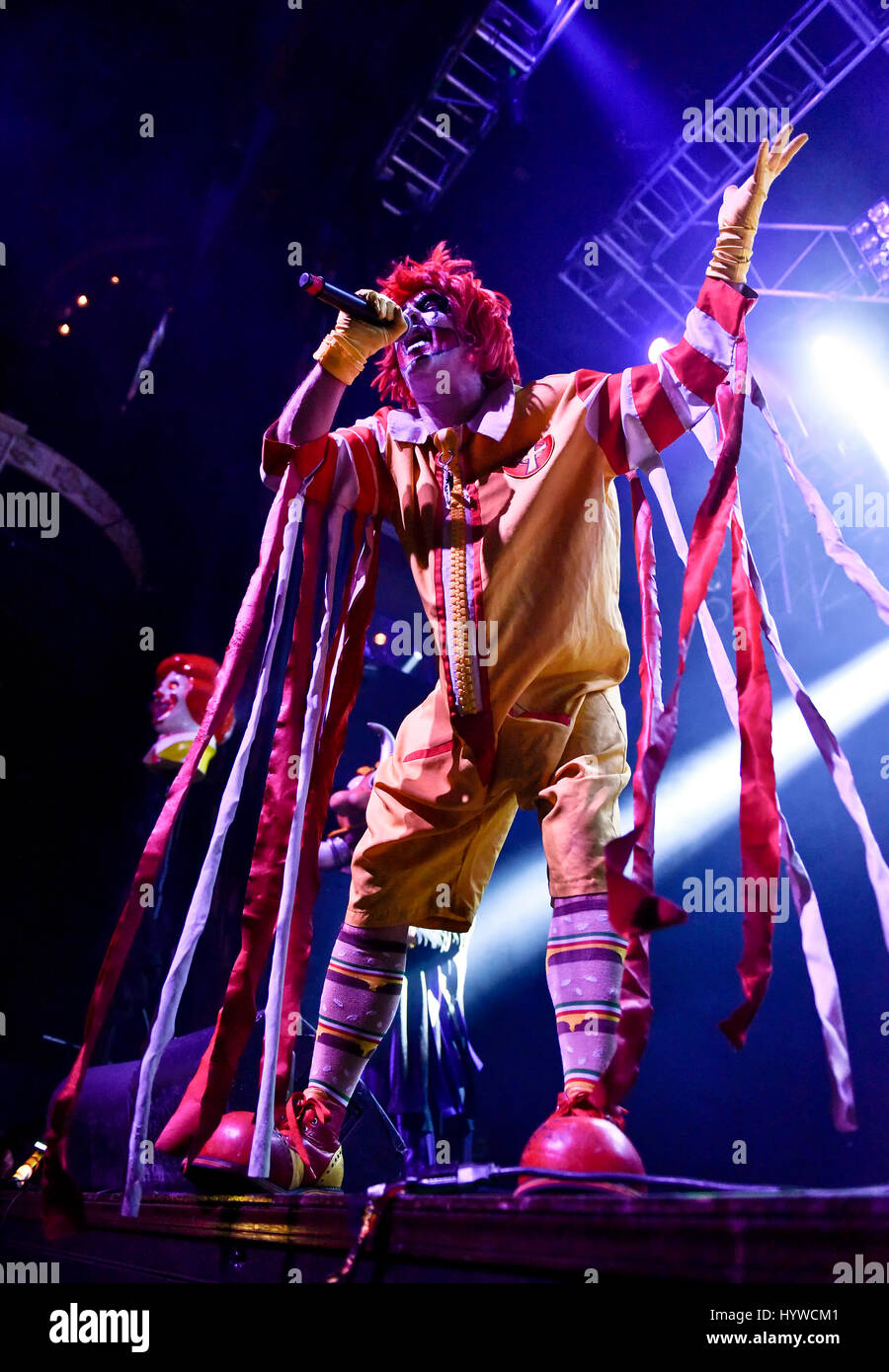 Las Vegas, USA. 6th Apr, 2017. Ronald Osborne the frontman of Mac ...