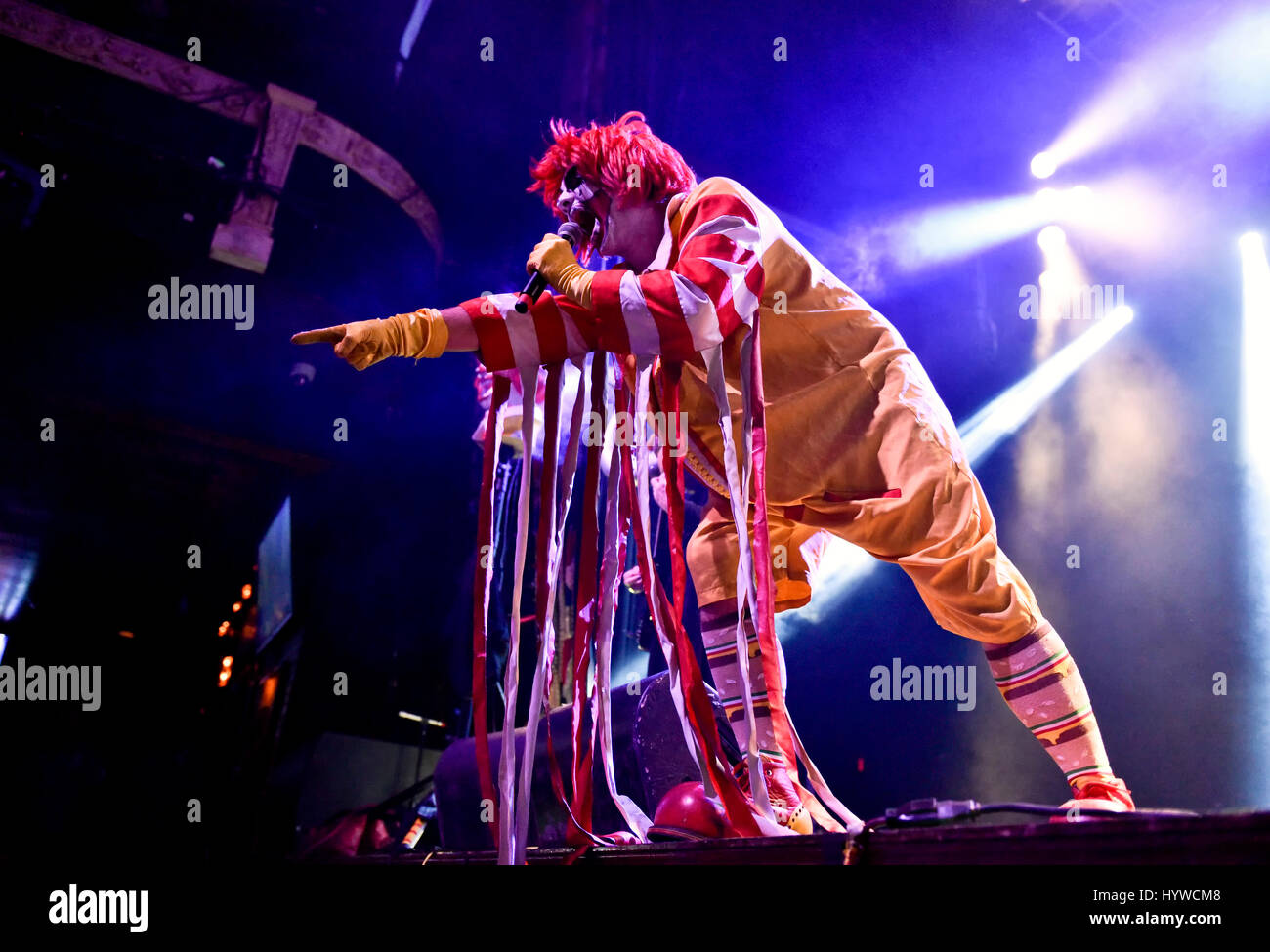 Las Vegas, USA. 6th Apr, 2017. Ronald Osborne the frontman of Mac ...